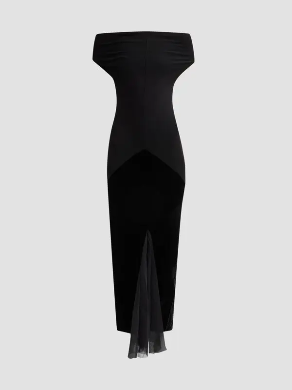 Rick Owens Sliced Midi Dress