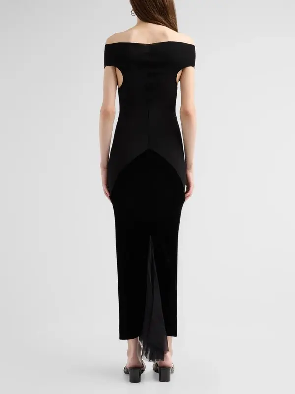 Rick Owens Sliced Midi Dress