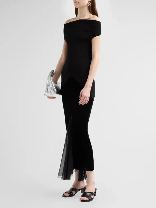 Rick Owens Sliced Midi Dress