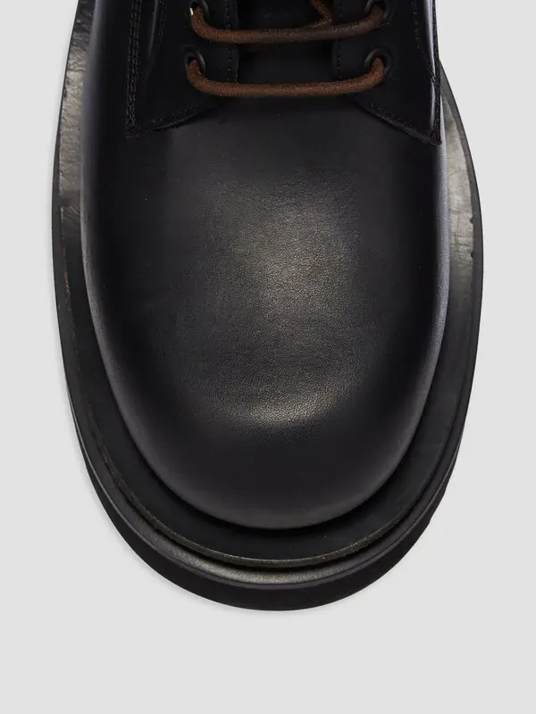 Rick Owens Low Army Bogun Leather Boots