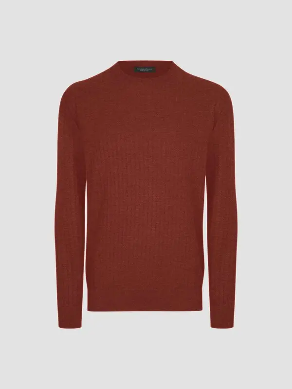 Stefano Ricci Crewneck Stripped Sweater