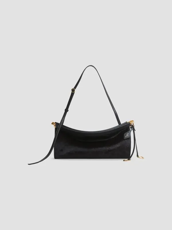 Alaïa Click Medium Calf-hair Shoulder Bag