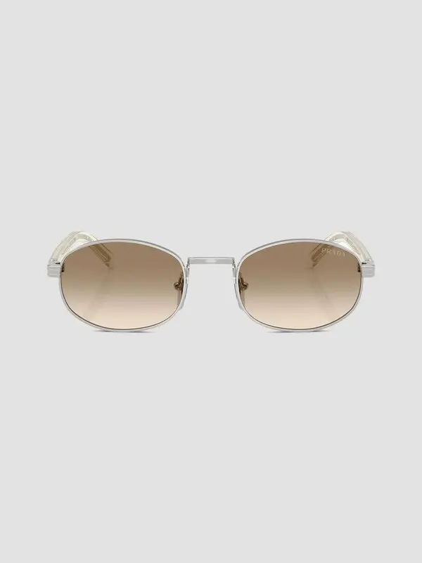 Prada 49mm Oval Sunglasses
