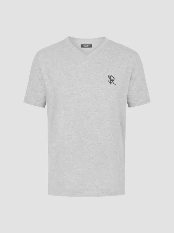 Stefano Ricci Cotton V-neck T-shirt