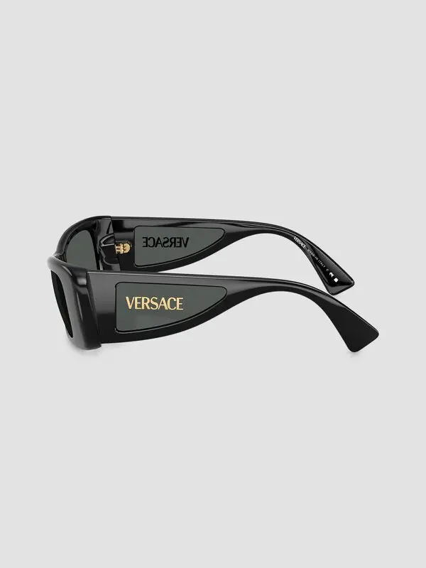 Versace Lens Logo Pillow 54mm Sunglasses