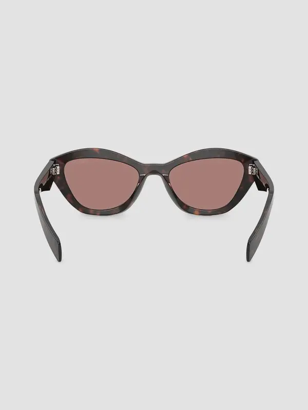 Prada 52mm Tortoise Butterfly Sunglasses
