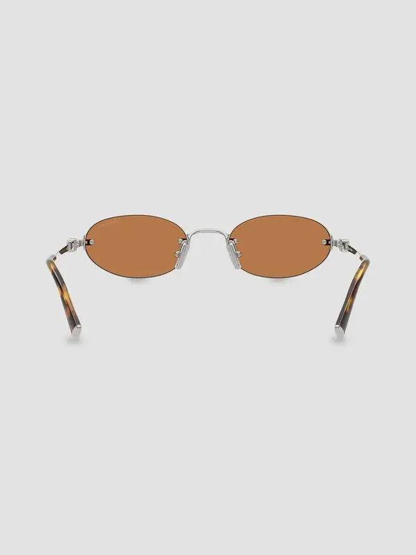 Miu Miu 51mm Oval Sunglasses