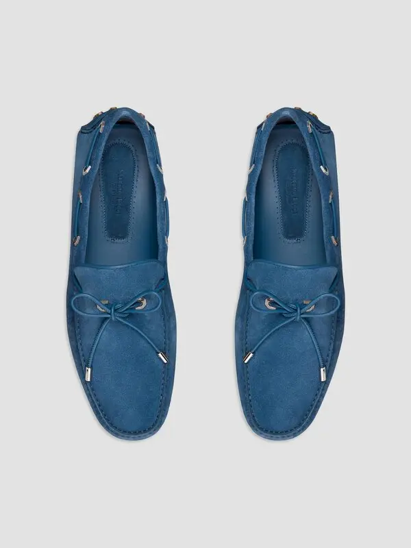 Stefano Ricci Calf Leather Loafers - Blue