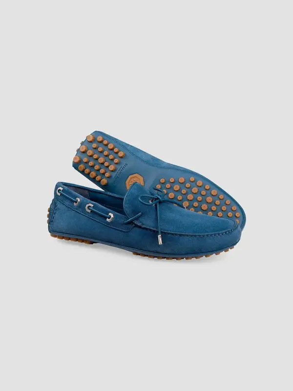 Stefano Ricci Calf Leather Loafers - Blue