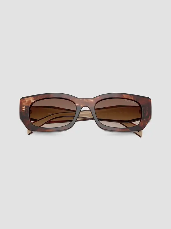 Prada 53mm Rectangle Pillow Sunglasses
