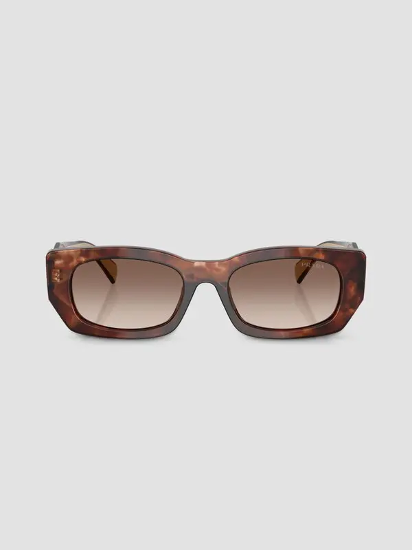 Prada 53mm Rectangle Pillow Sunglasses