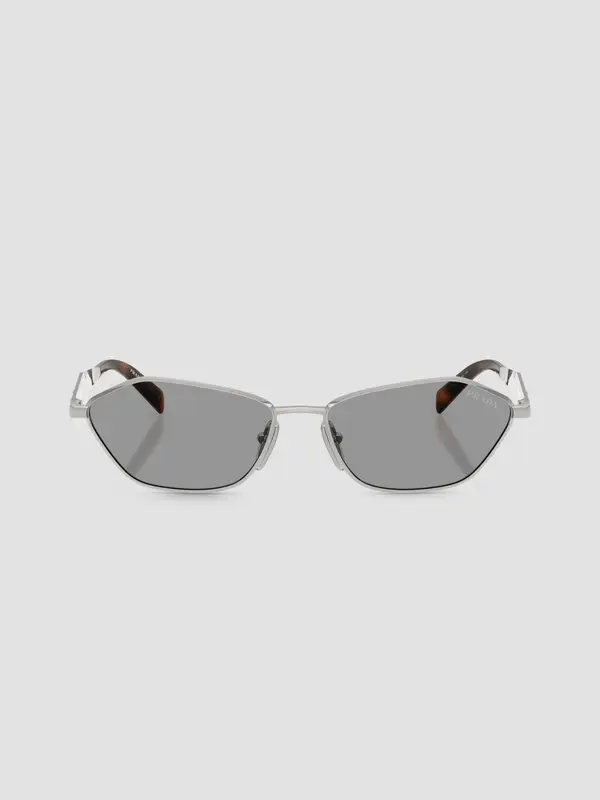 Prada 57mm Geometric Sunglasses