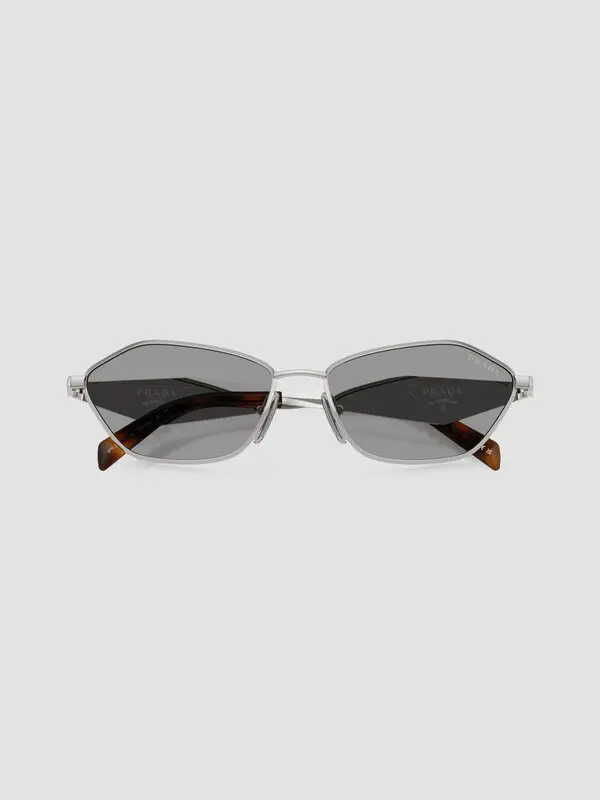 Prada 57mm Geometric Sunglasses