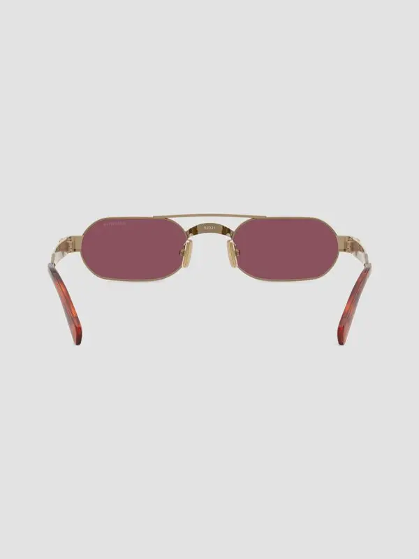 Miu Miu 52mm Oval Sunglasses