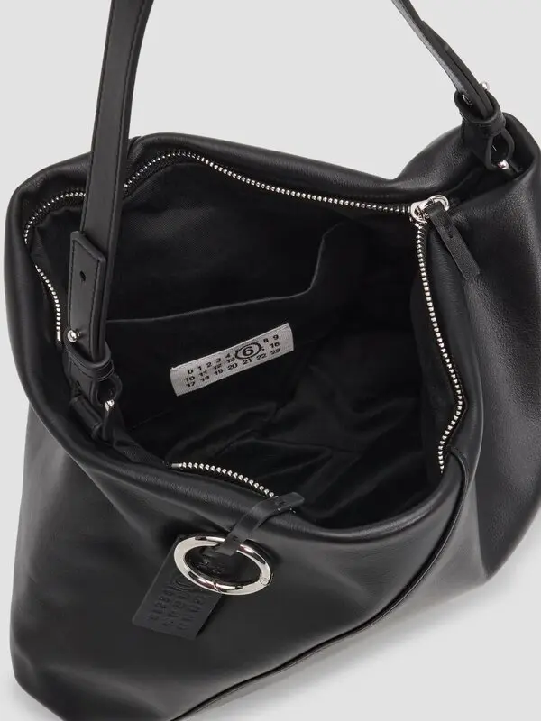 MAISON MARGIELA Folded Leather Pochette Bag