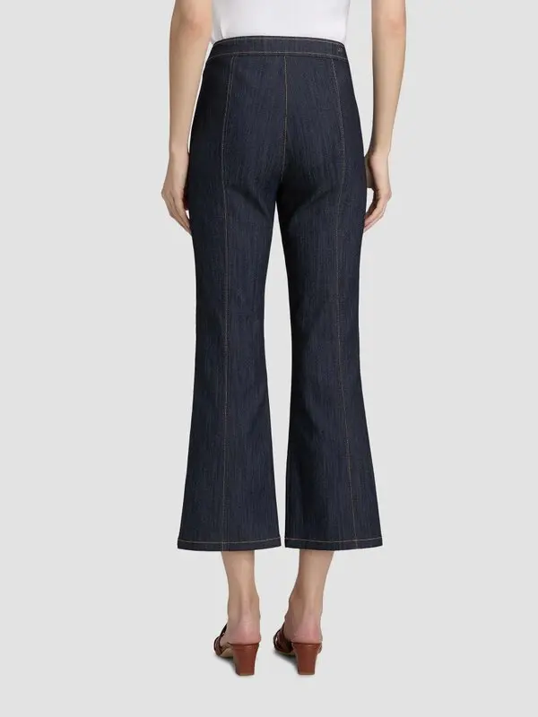 Cinq À Sept Azure Crop Jeans