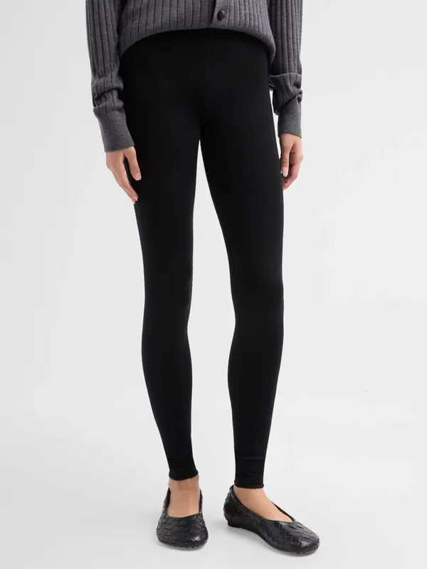 Bottega Veneta Seamless Wool Leggings