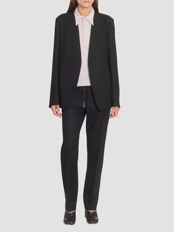 MAISON MARGIELA Wool Flannel Blazer