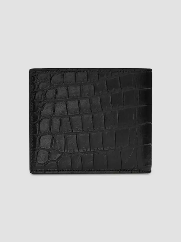 Saint Laurent Tiny Cassandre East-west Wallet With Coin Purse