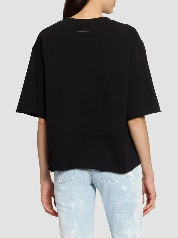 MAISON MARGIELA Oversized Cotton Logo T-shirt