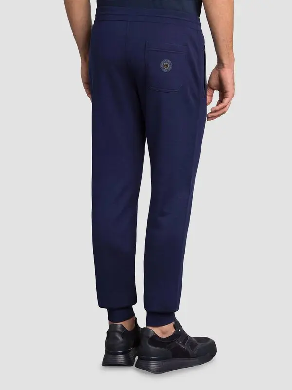 Stefano Ricci Silk And Cotton With Croc Jogging Trousers