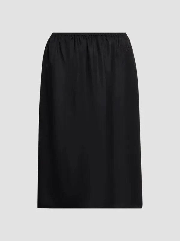 MAISON MARGIELA Fluid Satin Skirt
