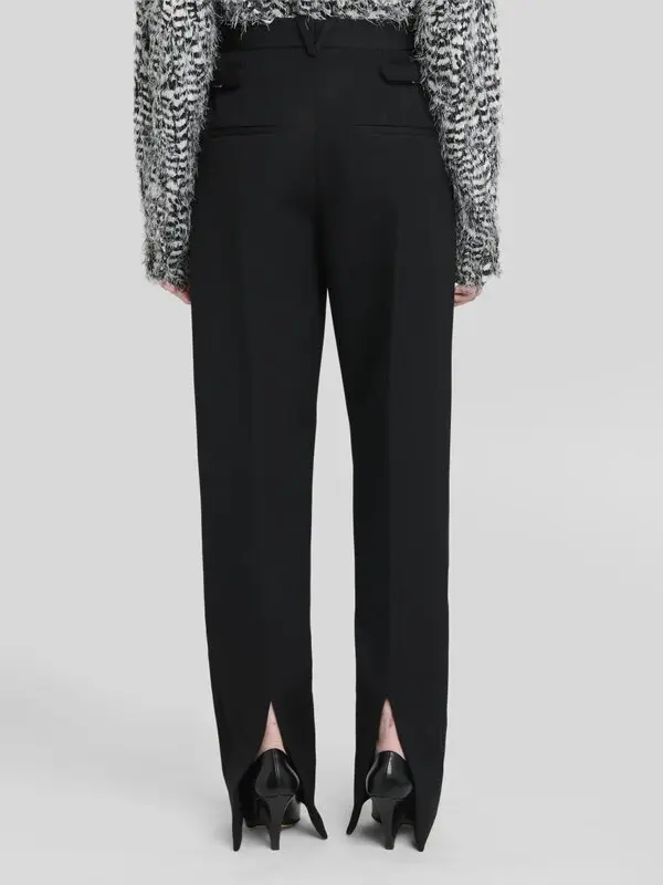 Bottega Veneta Grain De Poudre Straight Trousers