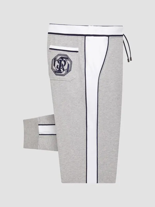 Stefano Ricci Cotton Jogging Trousers - Grey