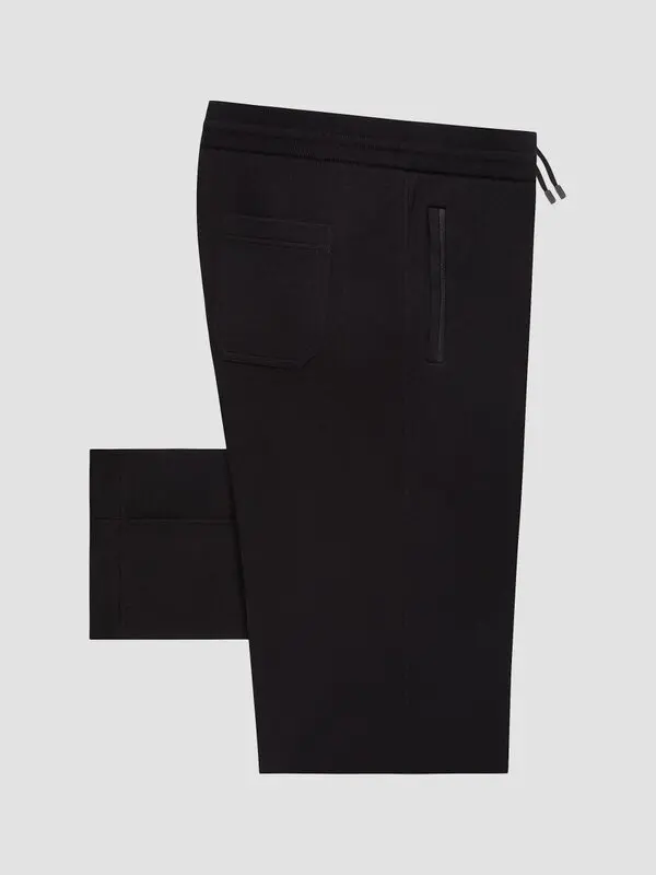 Stefano Ricci Knitted Classic Croc Details Jogging Trousers - Black