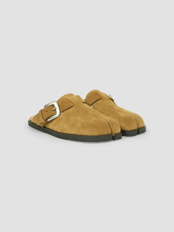 MAISON MARGIELA Tabi Suede Mules