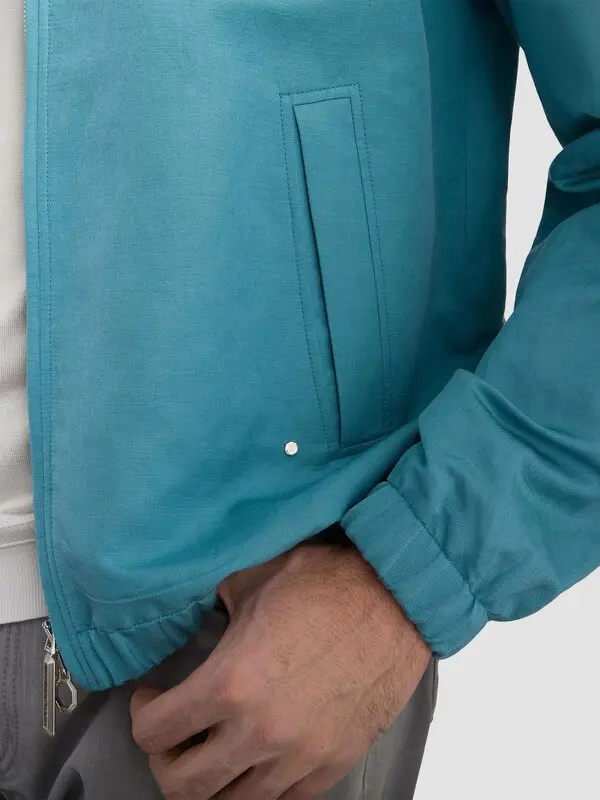 Stefano Ricci Linen And Silk Hooded Jacket