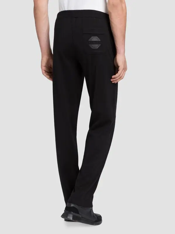 Stefano Ricci Cotton And Silk Blend Jogging Trousers
