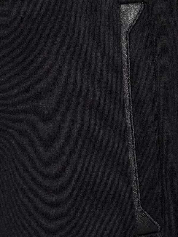 Stefano Ricci Cotton And Silk Blend Jogging Trousers