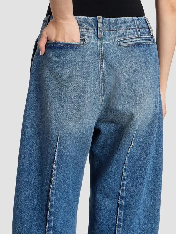 MAISON MARGIELA Denim Barrel-leg Pants