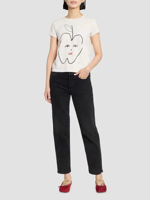 MAISON MARGIELA Graphic Cotton Jersey T-shirt