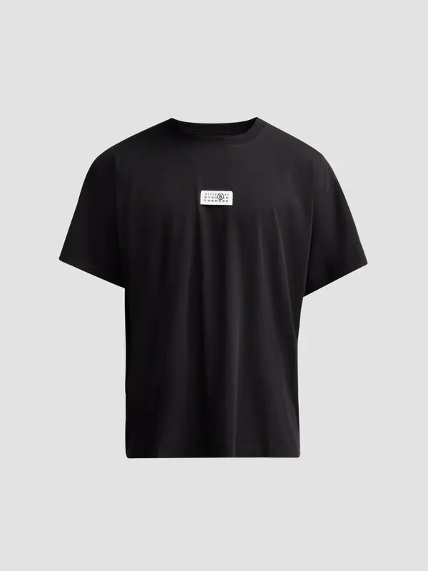 MAISON MARGIELA Logo Cotton Crewneck T-shirt