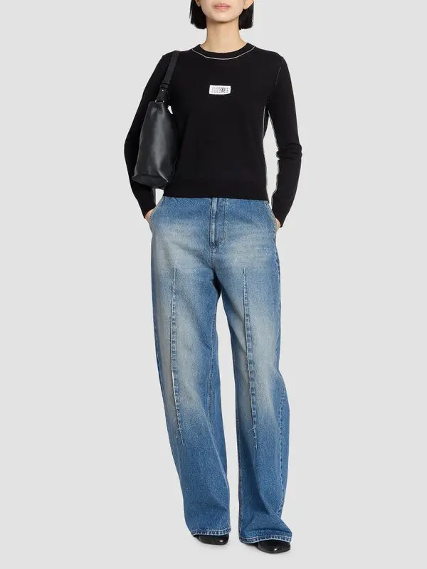 MAISON MARGIELA Wool Crewneck Sweater
