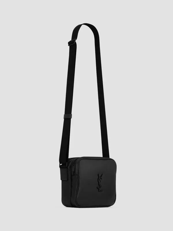 Saint Laurent Niki Camera Bag In Smooth Leather - Black
