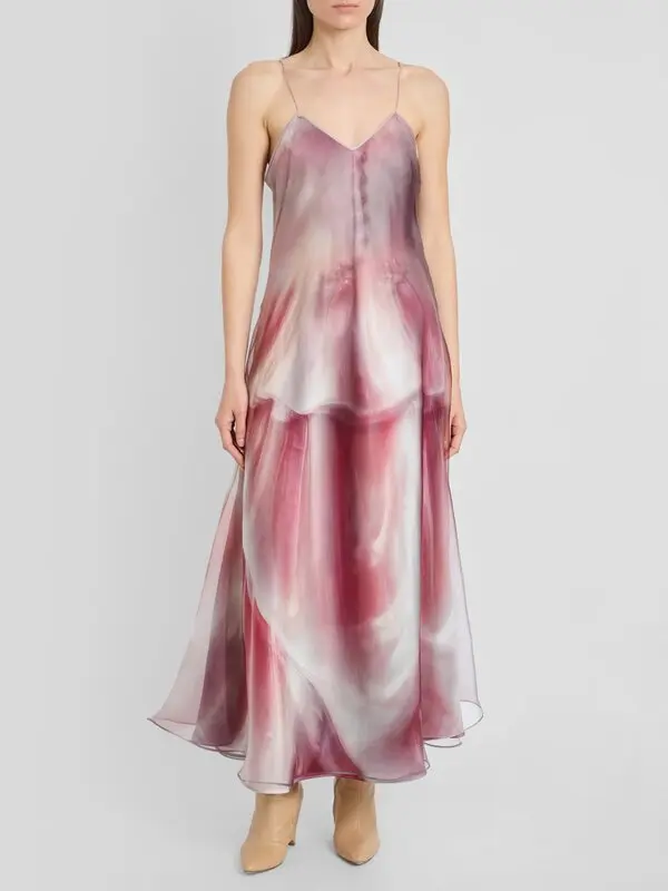 MAISON MARGIELA Porcelain-print A-line Dress