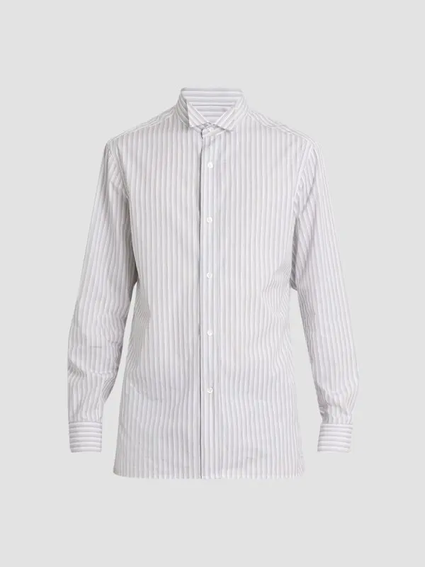MAISON MARGIELA Striped Cotton Shirt