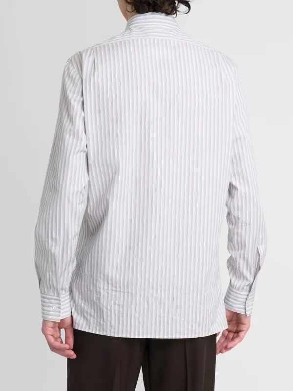 MAISON MARGIELA Striped Cotton Shirt