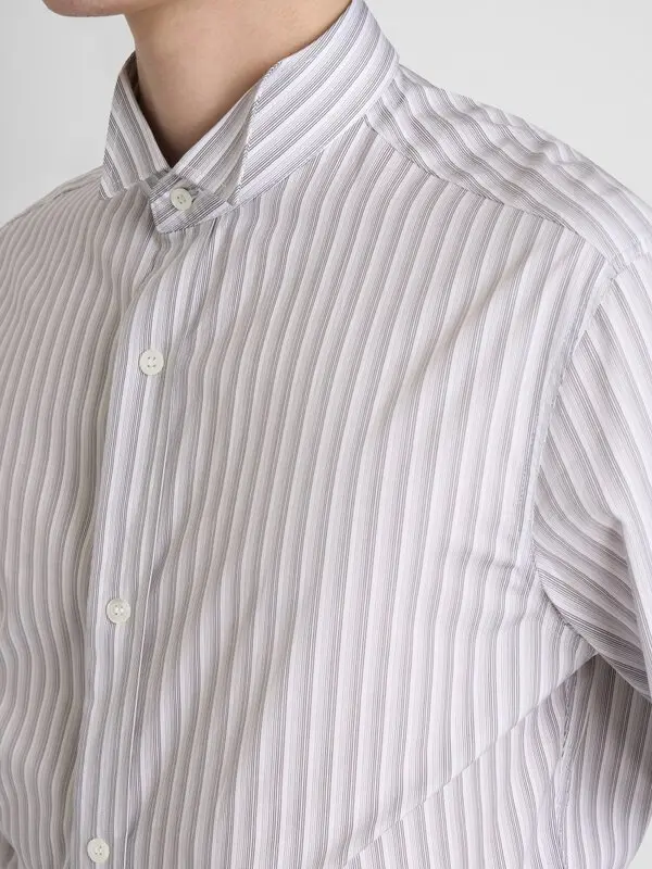MAISON MARGIELA Striped Cotton Shirt