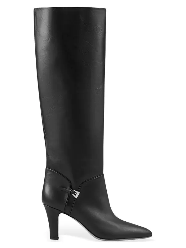 Paris Texas Elsa 75mm Leather Knee-high Boots