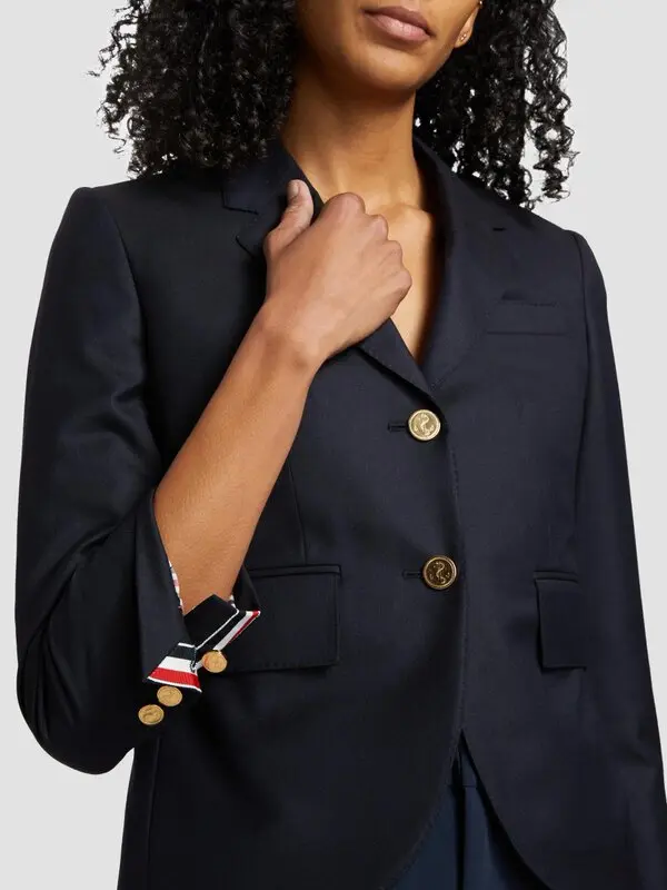 Thom Browne High Armhole Wool Sport Coat