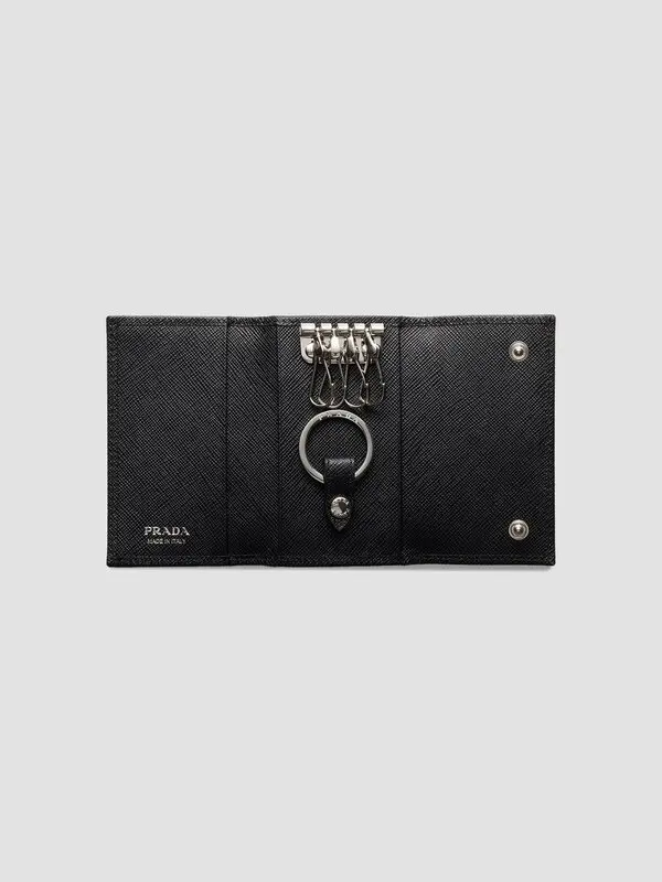 Prada Saffiano Leather Key Case