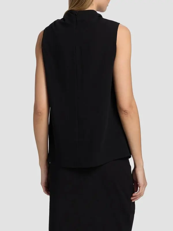 Michael Kors Knotted Virgin Wool Top