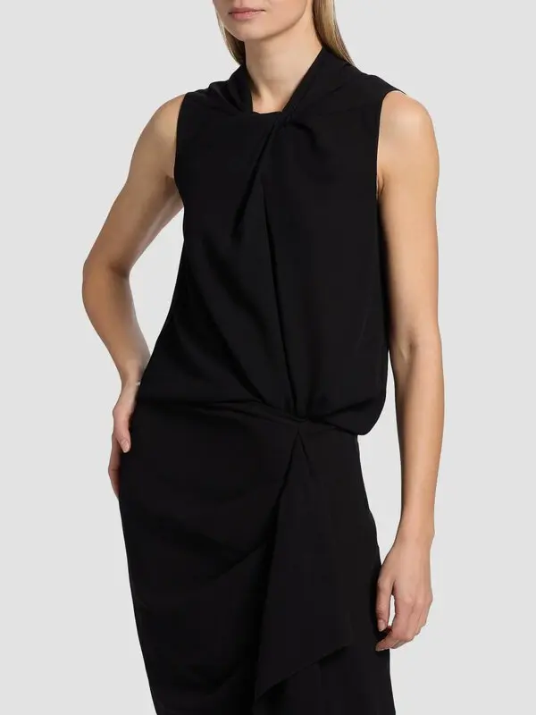 Michael Kors Knotted Virgin Wool Top