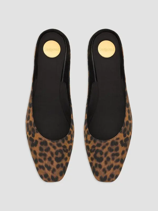 Saint Laurent Lido Slip-ons In Grosgrain