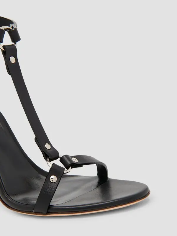 TOM FORD 105mm Leather T-strap Sandals