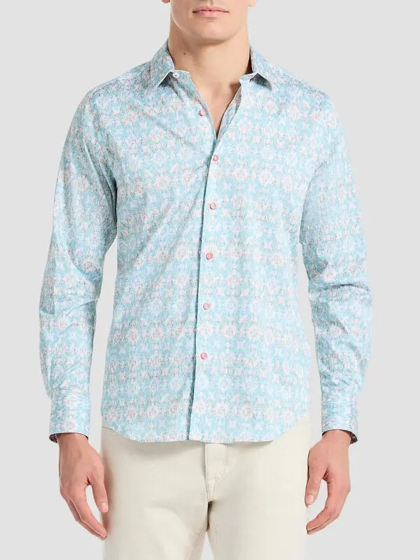 Robert Graham Mariage Abstract Cotton-blend Shirt